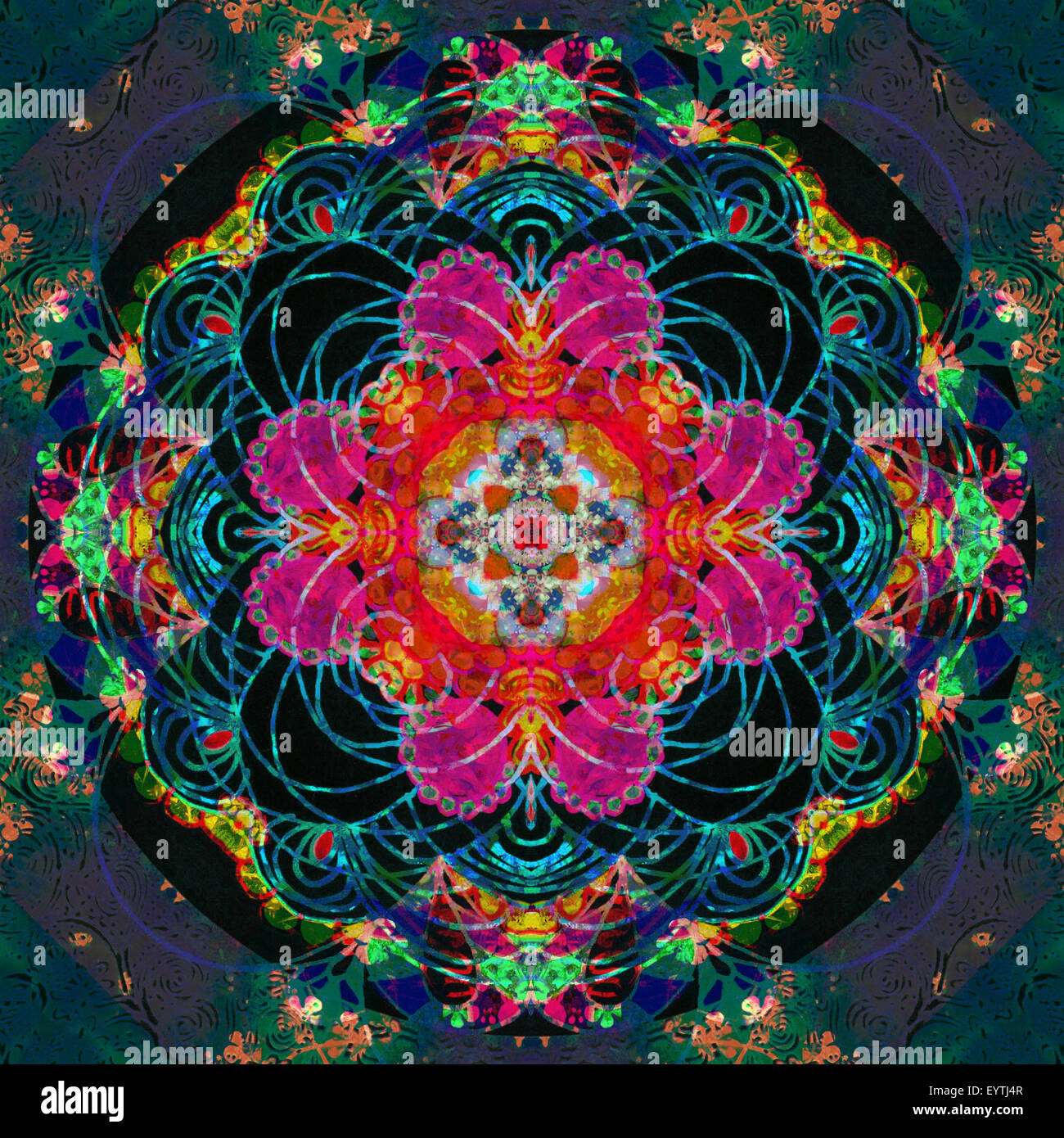 Photomontage of flowers, conceptual composing work Stock Photo - Alamy