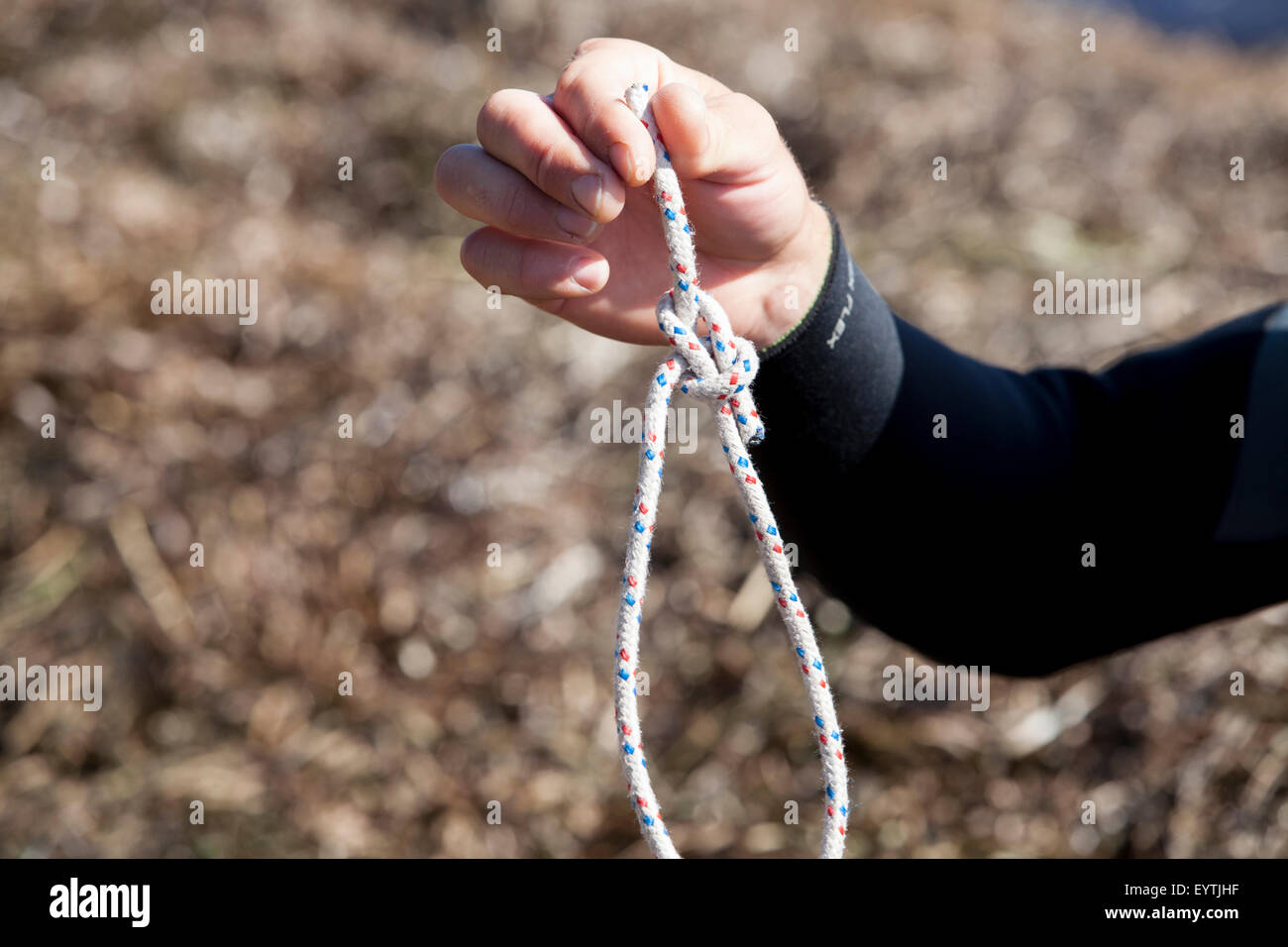 Practicing rope hi-res stock photography and images - Alamy