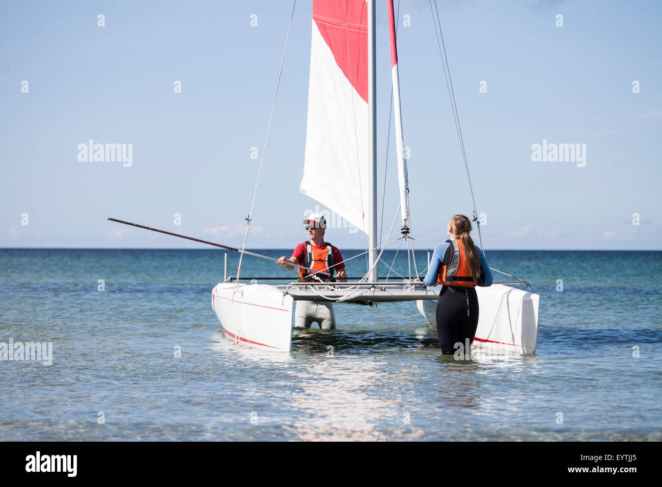 Preparations sail hi-res stock photography and images - Alamy