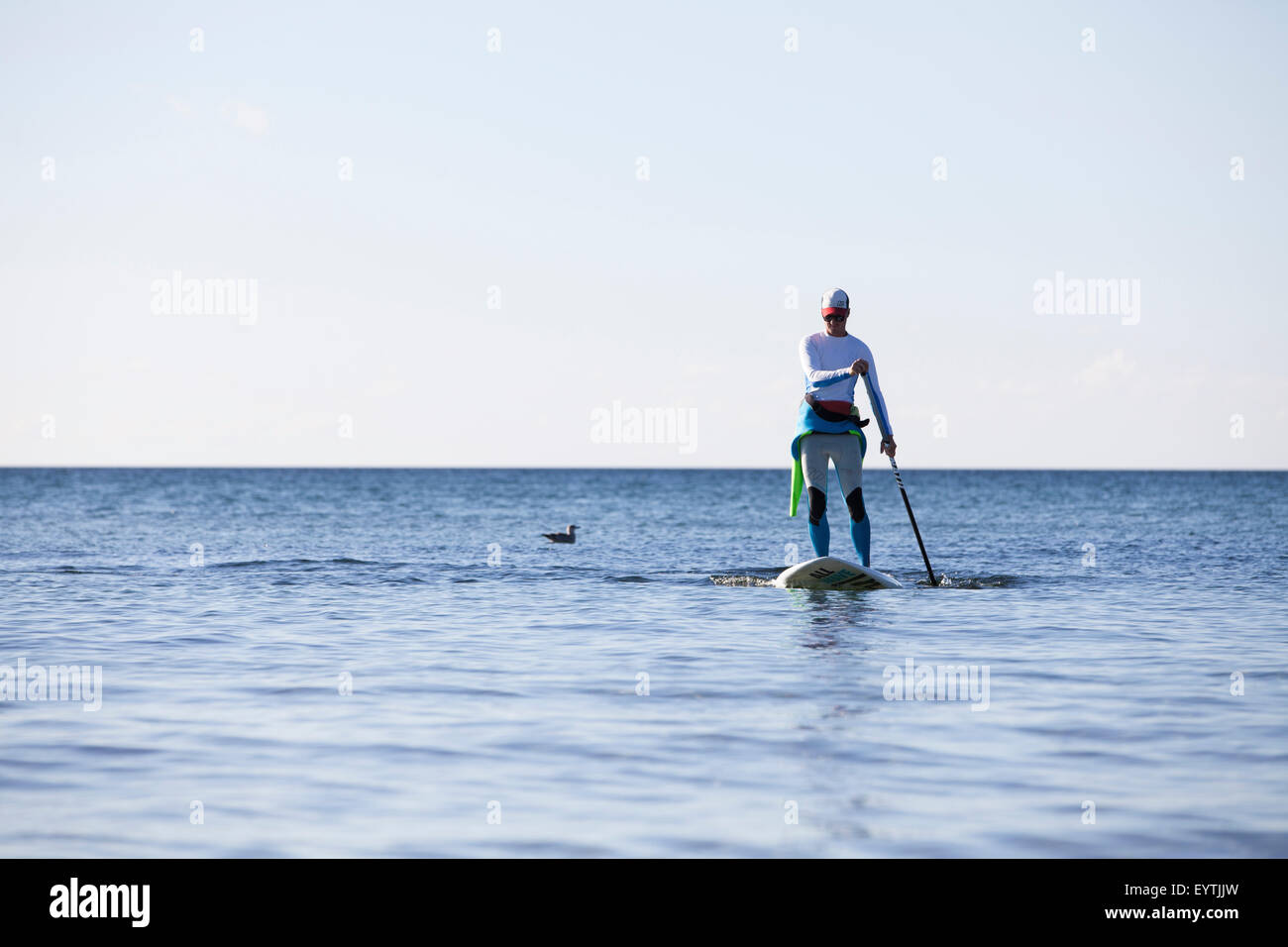 Stand Up Paddling, SUP Stock Photo - Alamy