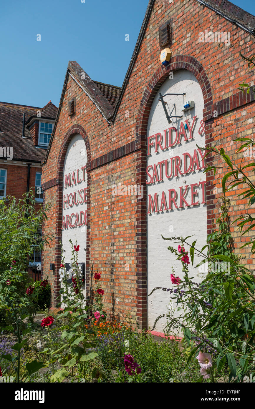 Antique Centre Malthouse Arcade Market High Street Hythe Kent Stock ...