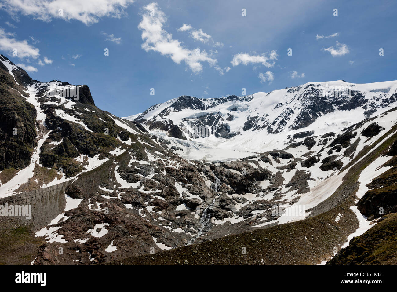 Moraine landscape in the highlands Stock Photo - Alamy