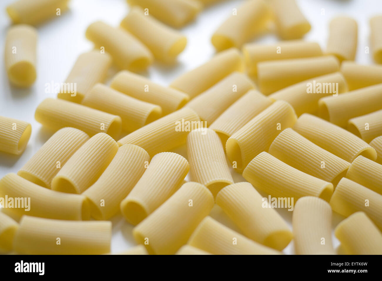 Close up of raw rigatoni hi-res stock photography and images - Alamy
