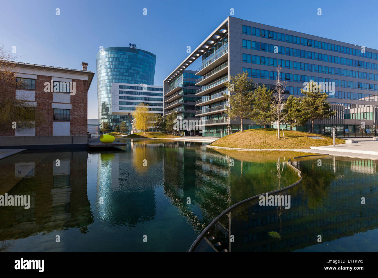 Austria, Vienna, 2nd district, office building, OMV Stock Photo - Alamy