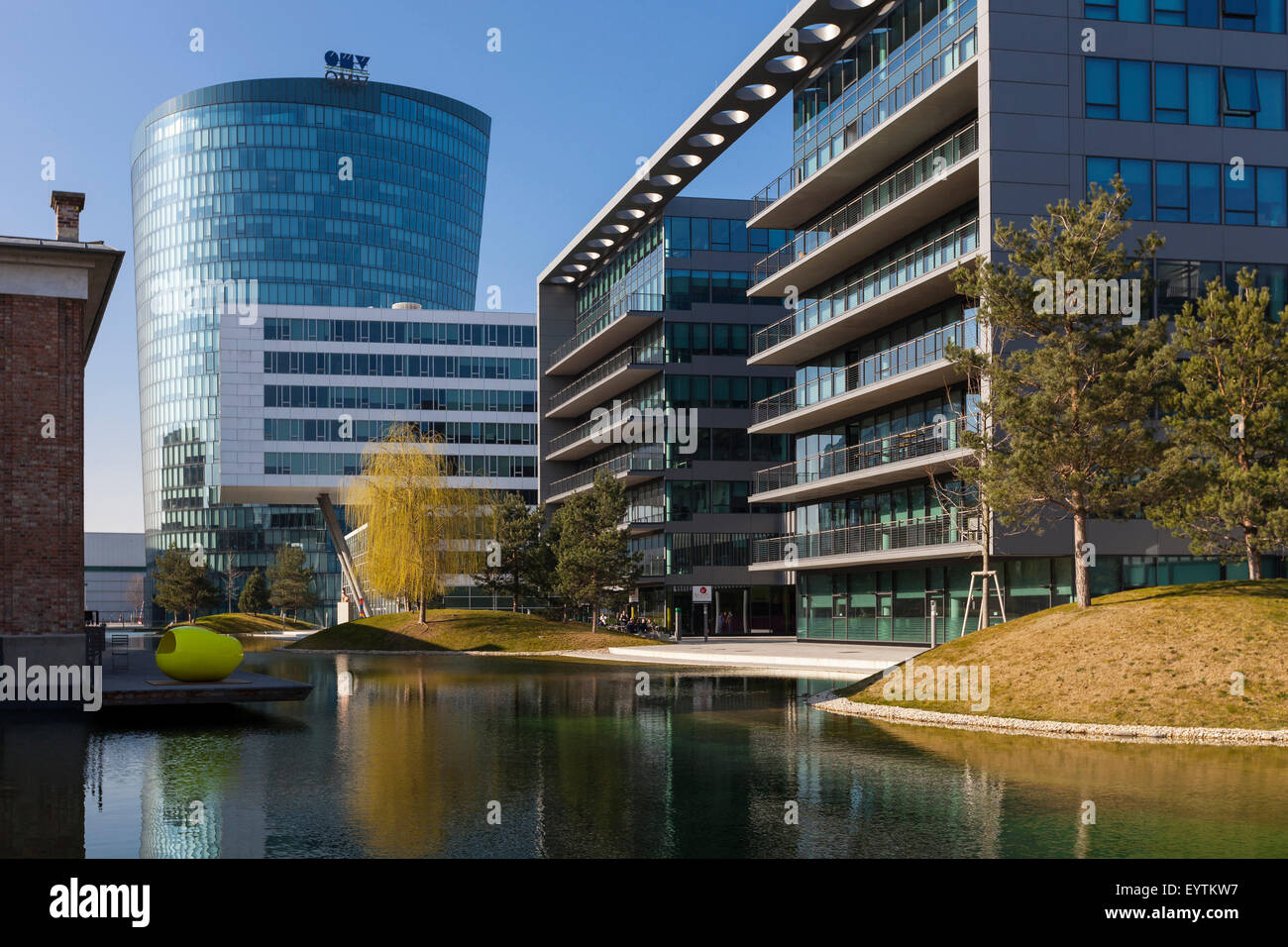 Austria, Vienna, 2nd district, office building, OMV Stock Photo - Alamy