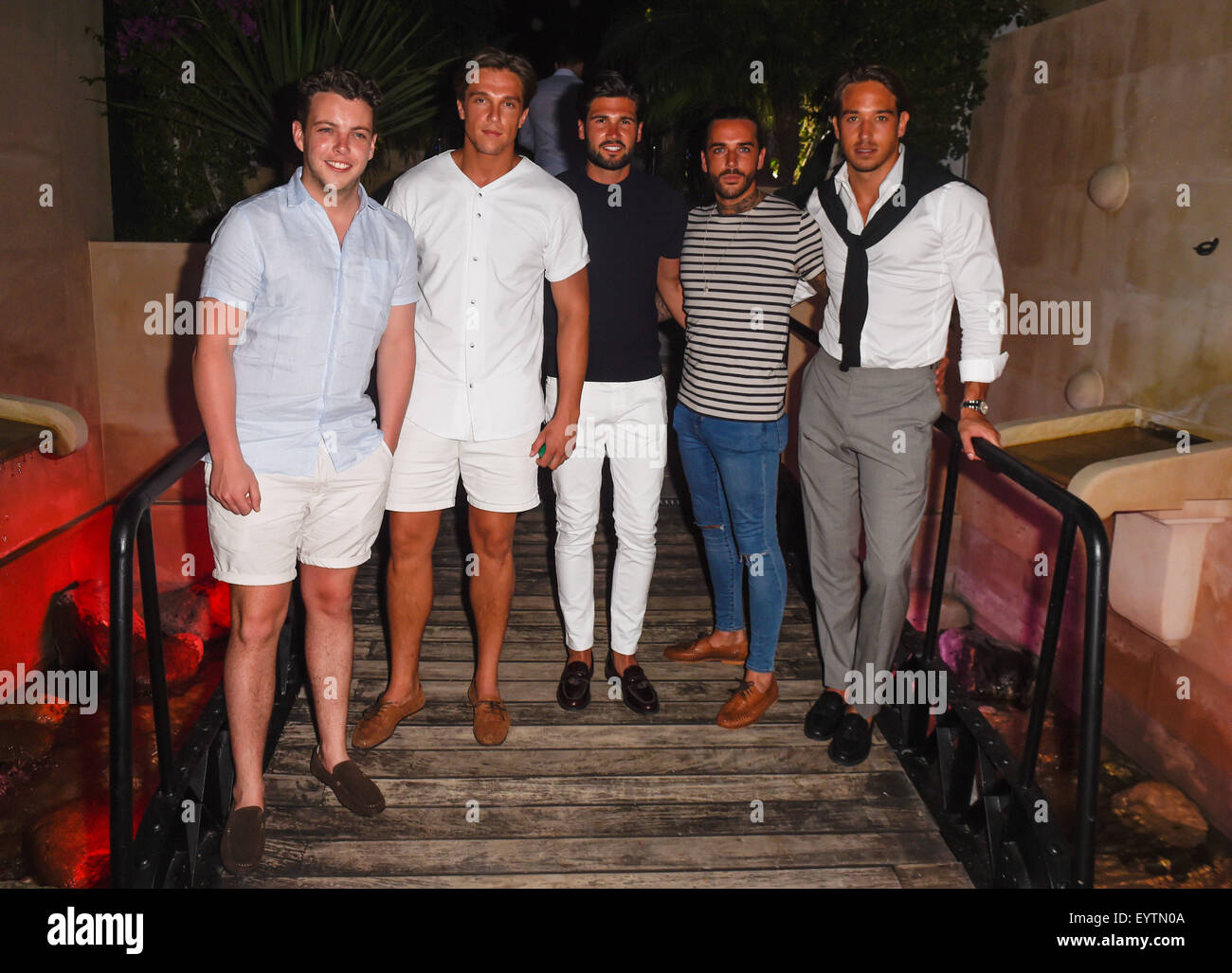 TOWIE stars arrive for filming at Güey restaurant in Marbella Featuring ...