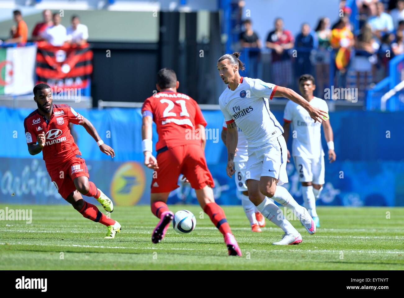 Montreal, Canada. 01st Aug, 2015. French Trophy of Champions match ...