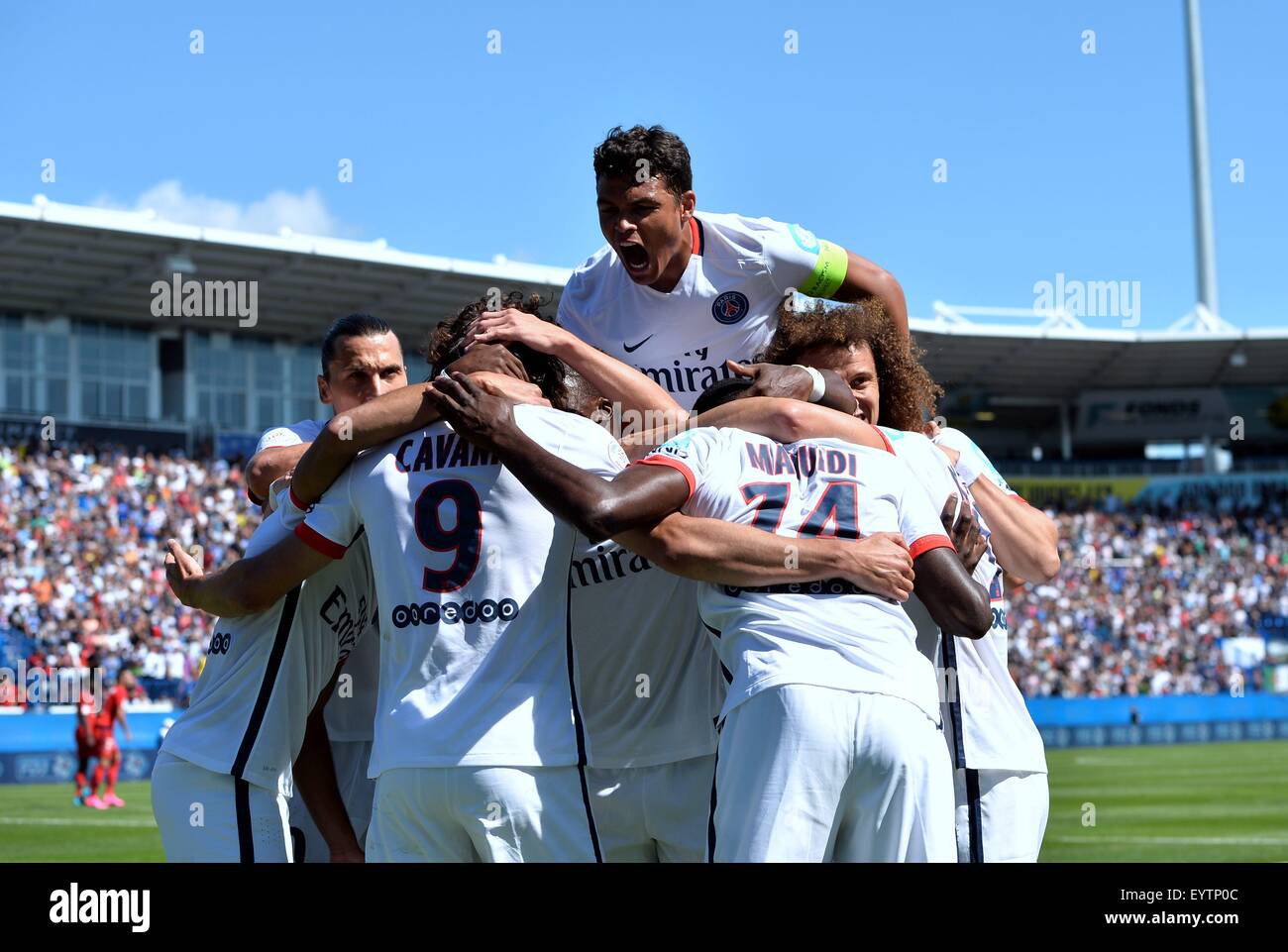 Montreal, Canada. 01st Aug, 2015. French Trophy of Champions match ...