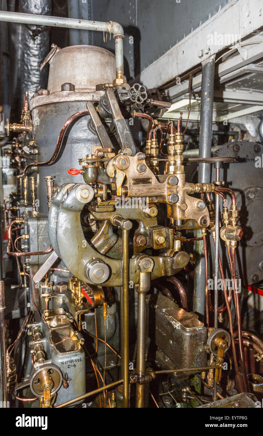 Historical ship engine room hi-res stock photography and images - Alamy