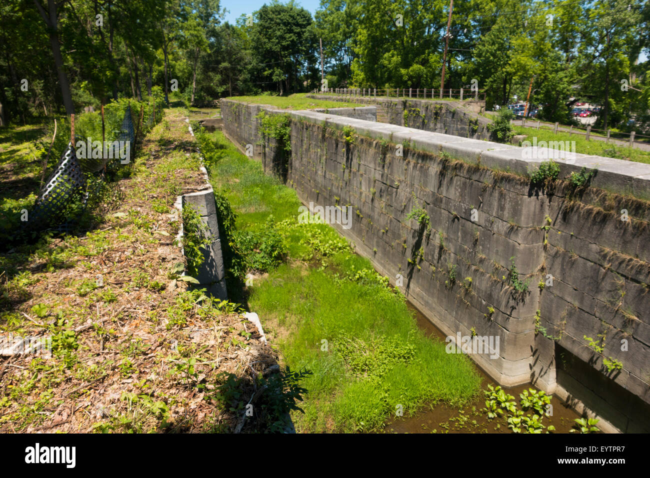 Erie canal lock 62 in Pittsford New York Stock Photo - Alamy