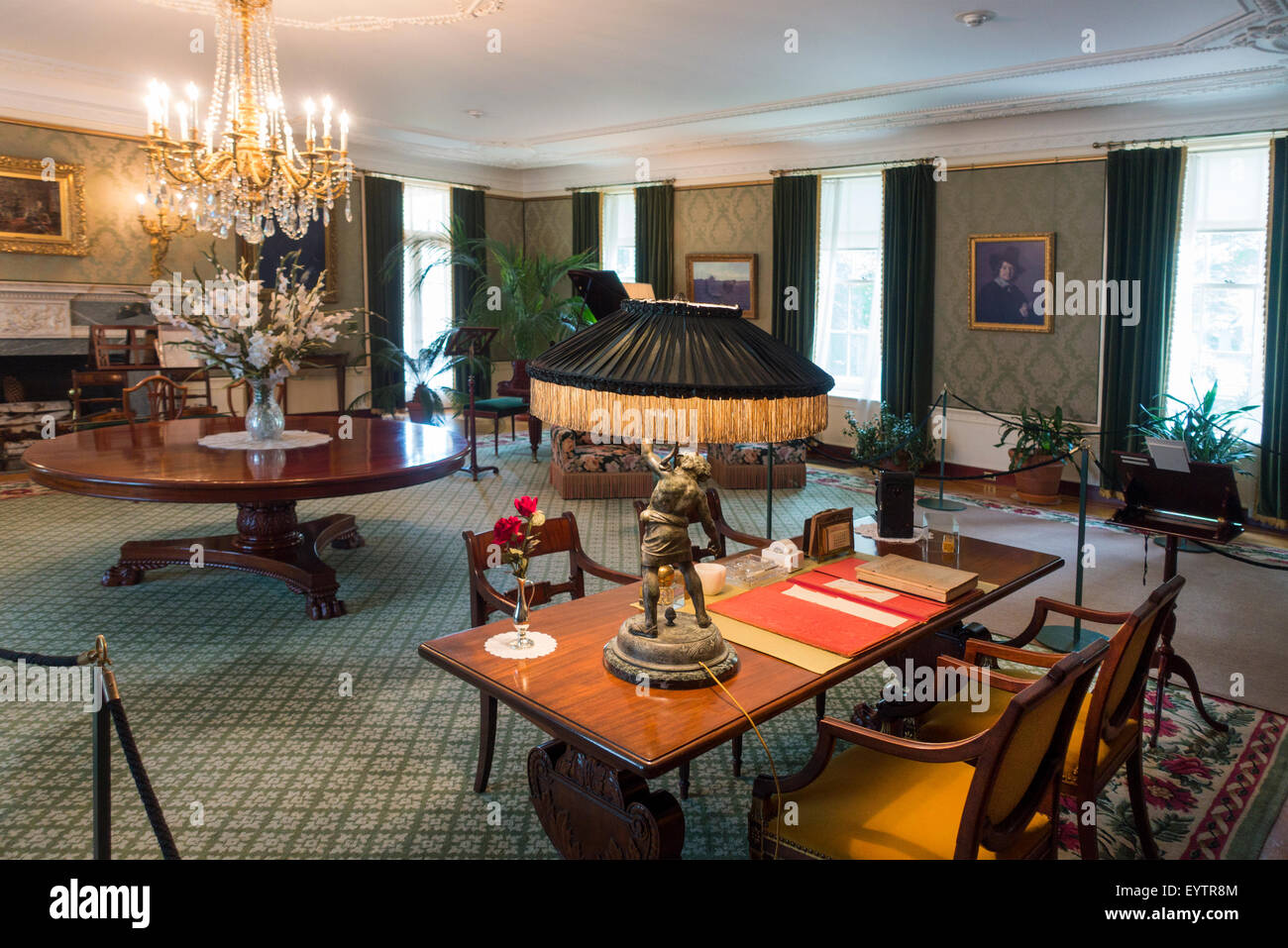 George Eastman house museum in Rochester New York Stock Photo - Alamy