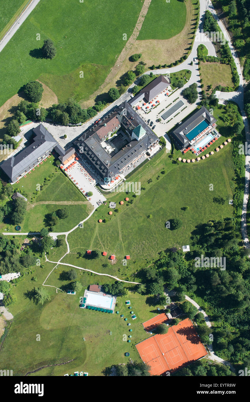 Germany, Elmau, Garmisch-Partenkirchen, Bavarian Oberland region ...
