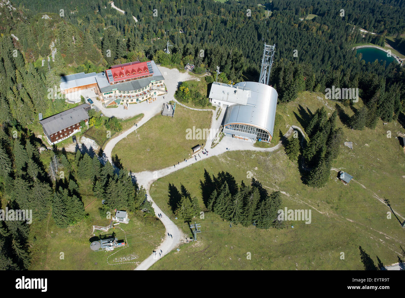 Germany, Garmisch part churches, cross corner, cross corner road ...