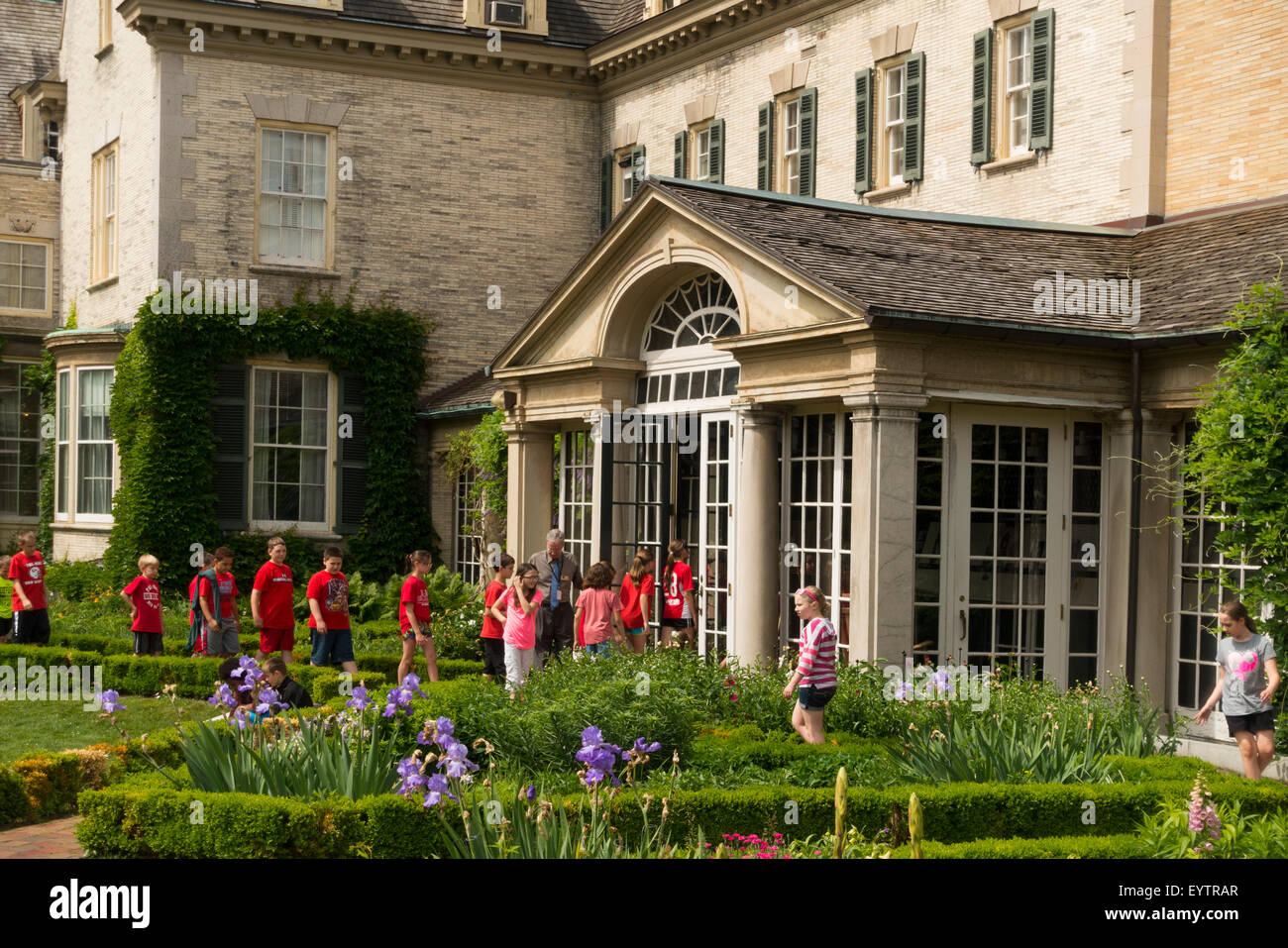 George Eastman house museum in Rochester New York Stock Photo - Alamy