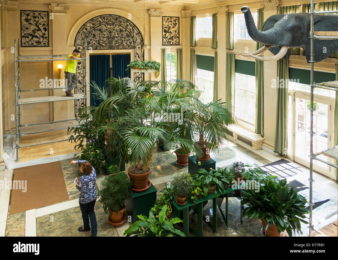 George Eastman house museum in Rochester New York Stock Photo - Alamy