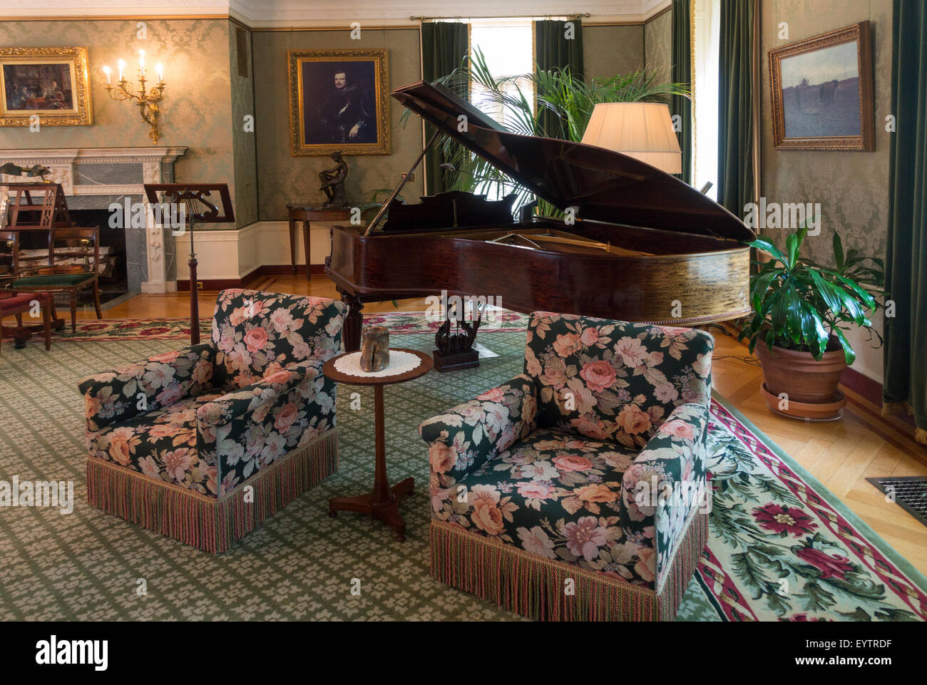 George Eastman house museum in Rochester New York Stock Photo - Alamy