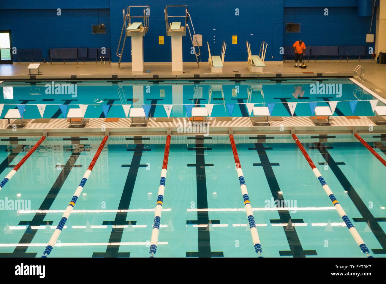 The college interior swimming pool hi-res stock photography and images ...