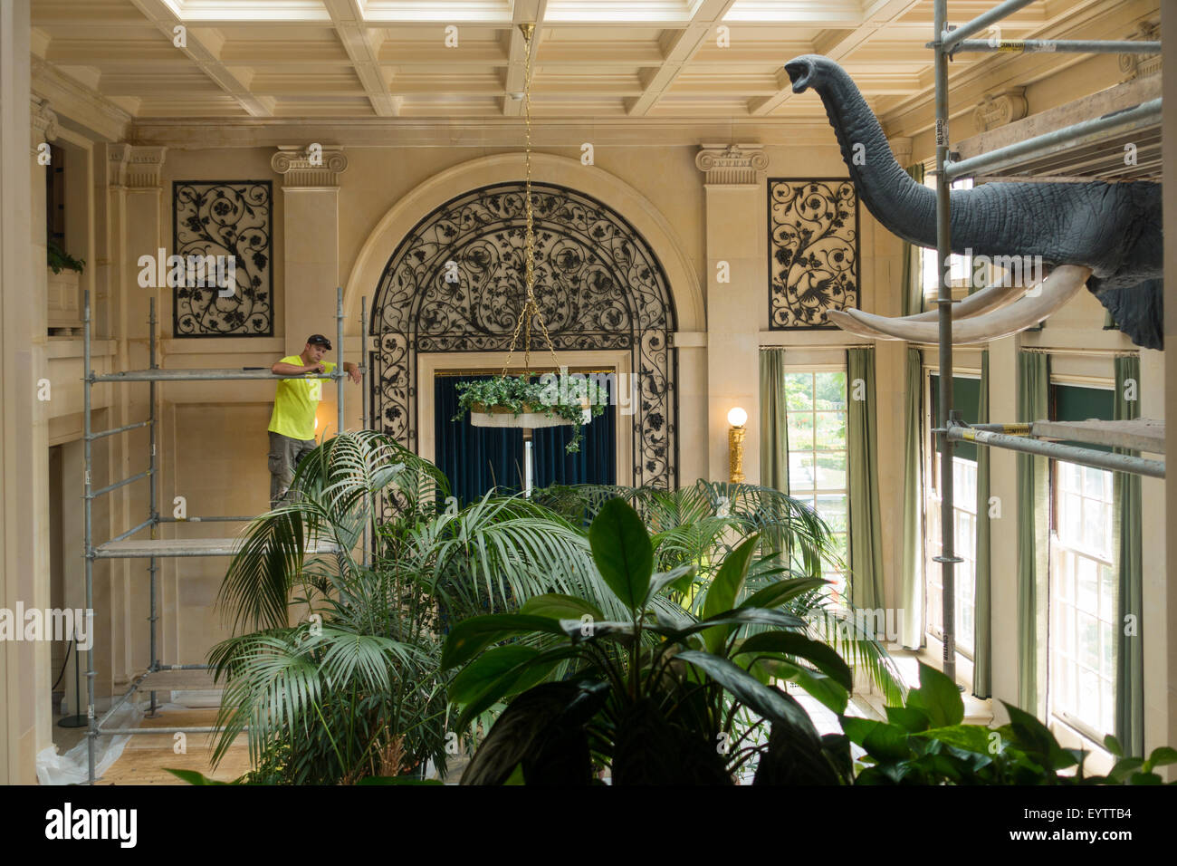 George Eastman house museum in Rochester New York Stock Photo - Alamy