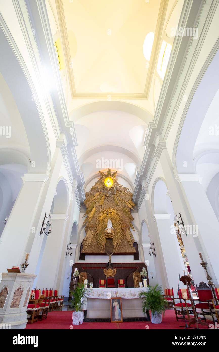 Interior of the Evangelistic Cathedral. Ciudad Bolivar, Venezuela 2015 ...