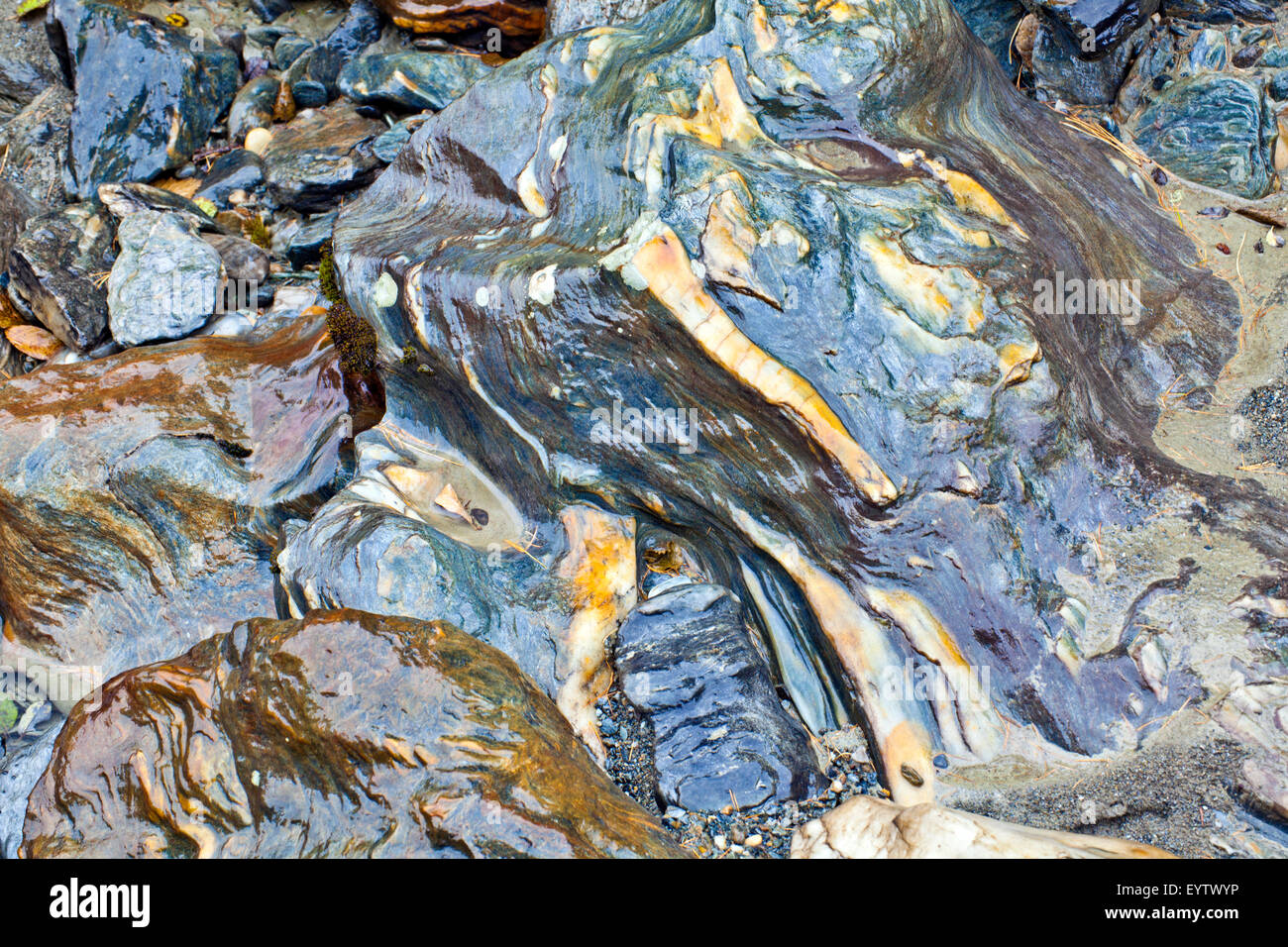 Marbled rocks hi-res stock photography and images - Alamy
