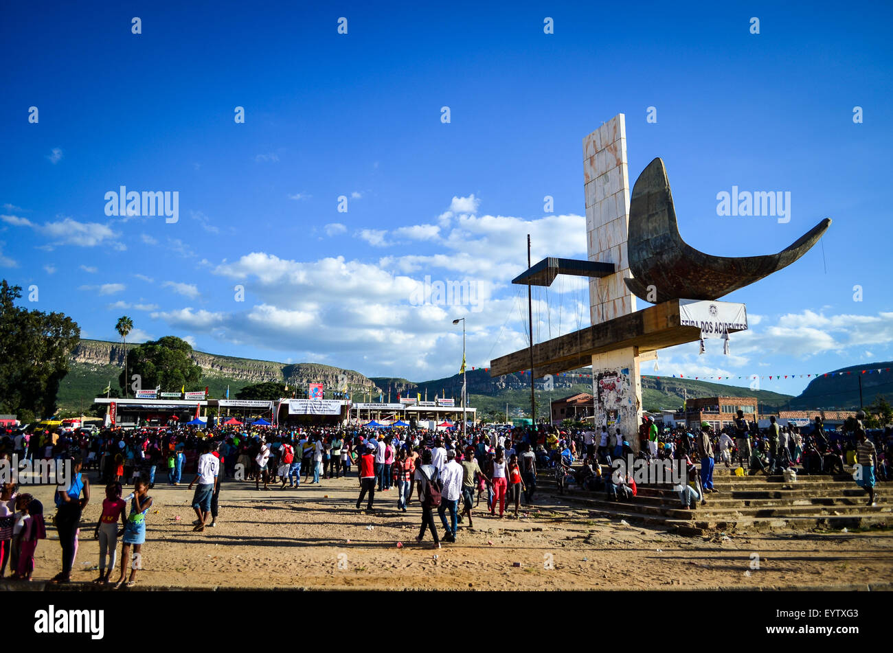 Carnival do Lubango, Angola (2014), celebrated at Praça João Paulo II ...