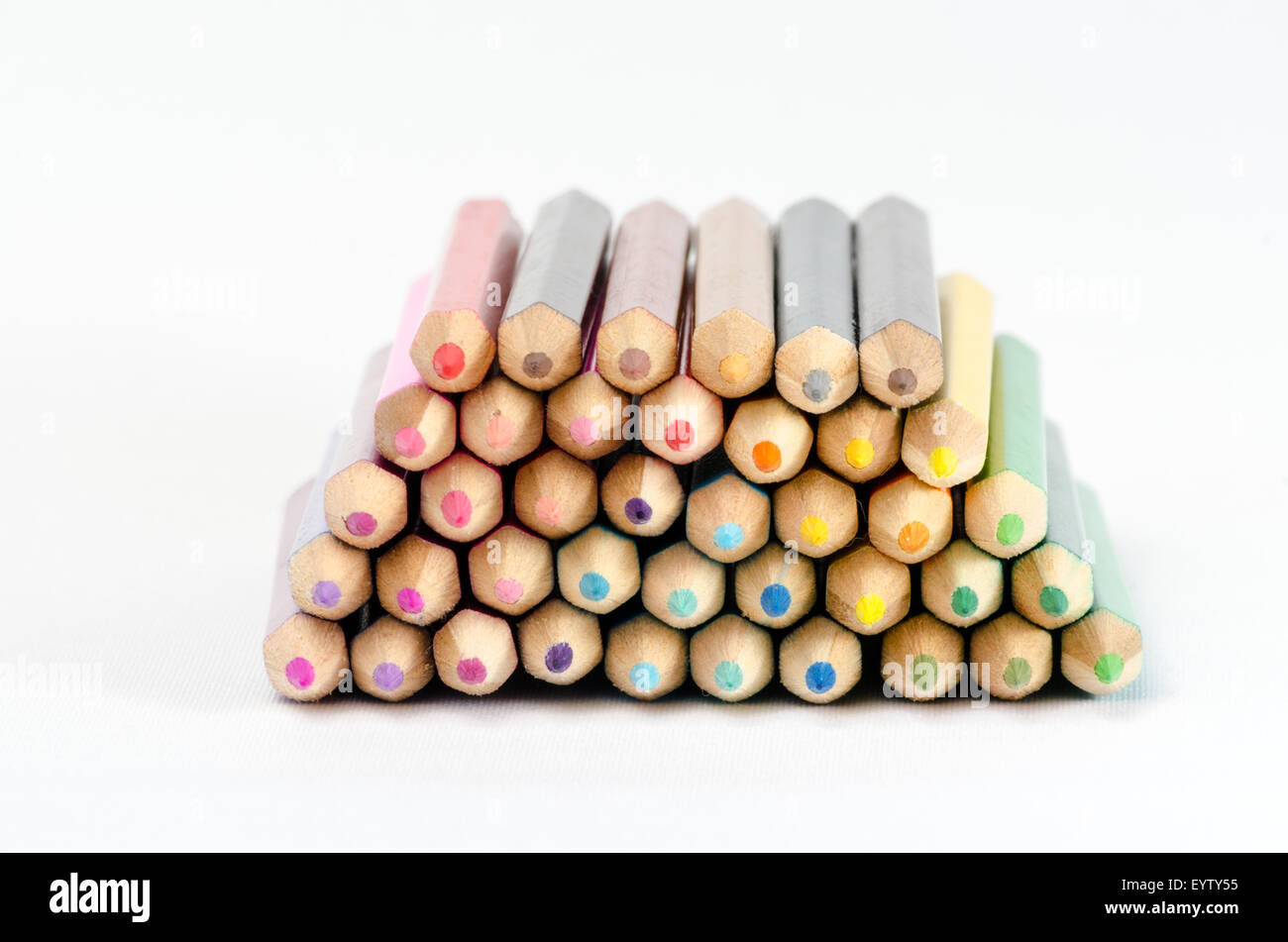 Stack of pencils hi-res stock photography and images - Alamy