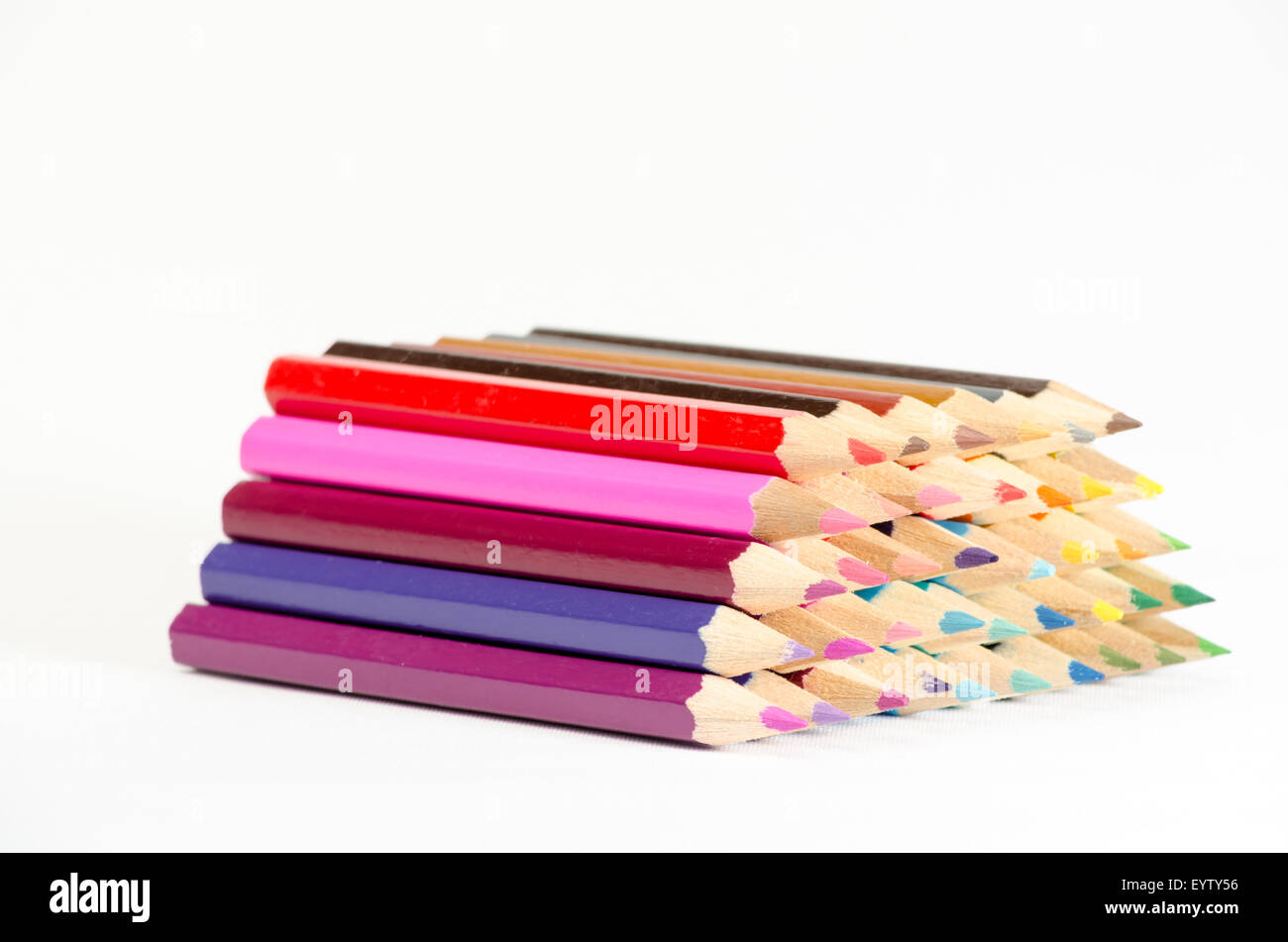 Stack of pencils hi-res stock photography and images - Alamy