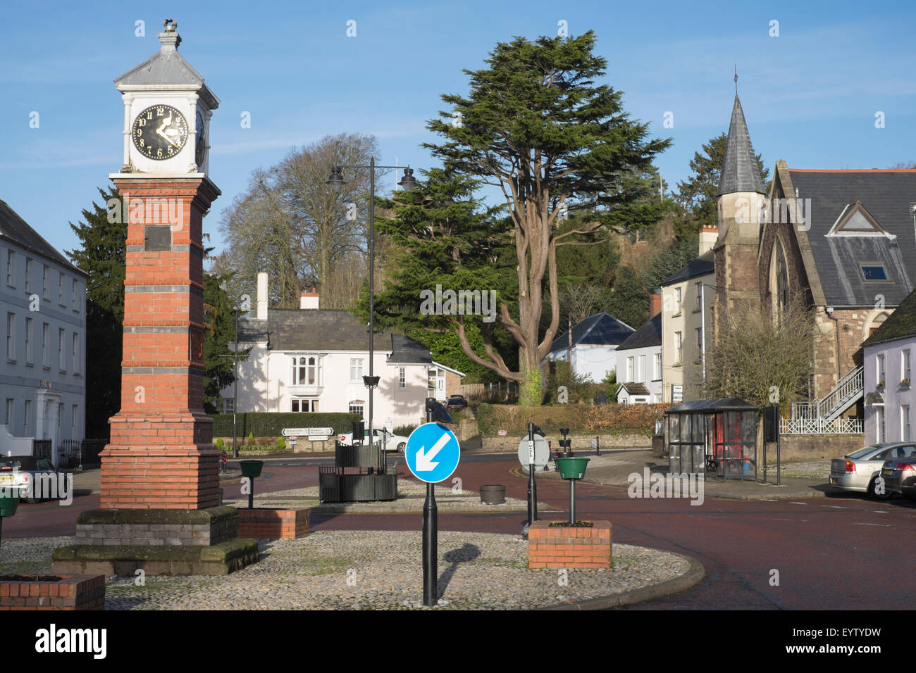 Usk town centre hi-res stock photography and images - Alamy