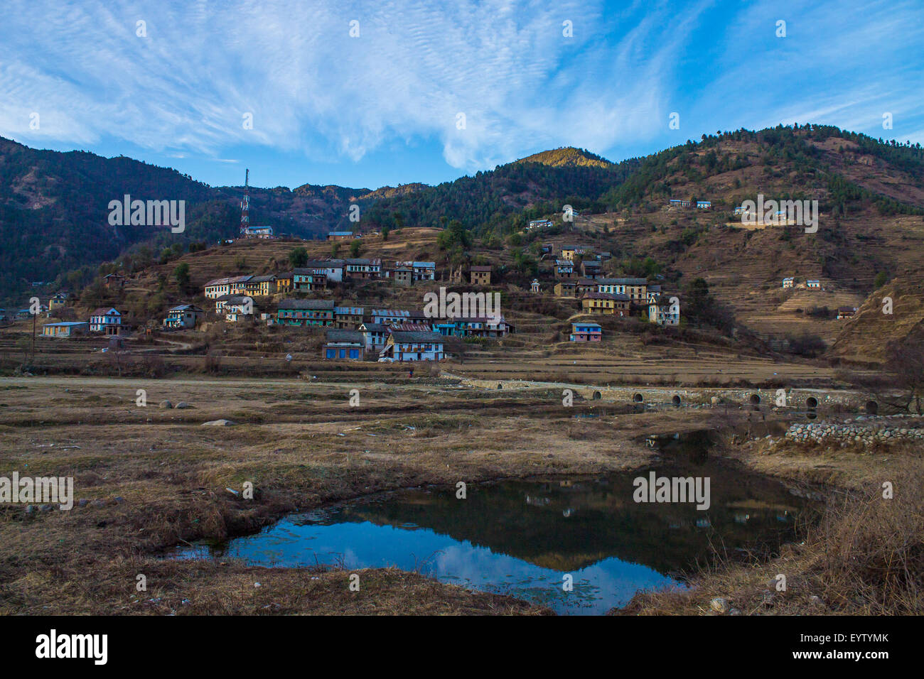 Hilly region of nepal hi-res stock photography and images - Alamy