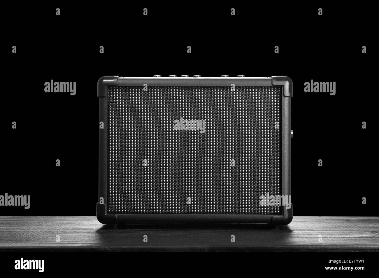 Vintage guitar amp Black and White Stock Photos & Images - Alamy