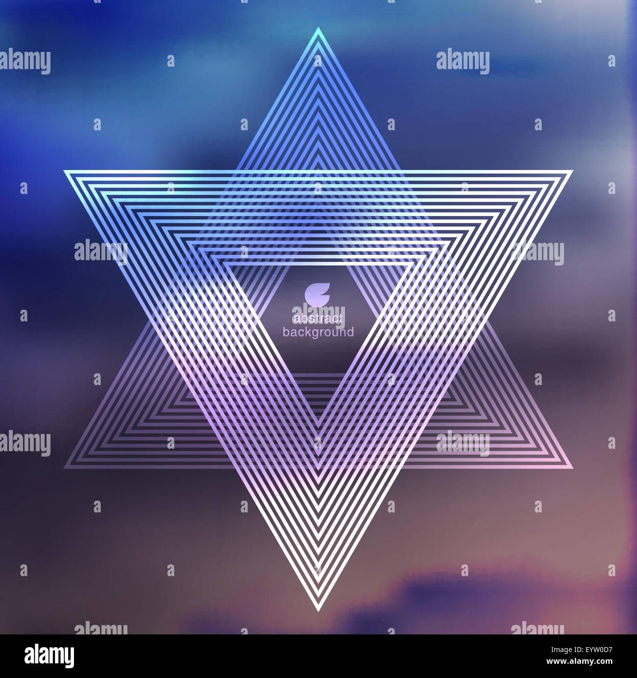 polygonal triangles and space background Stock Vector Image & Art - Alamy