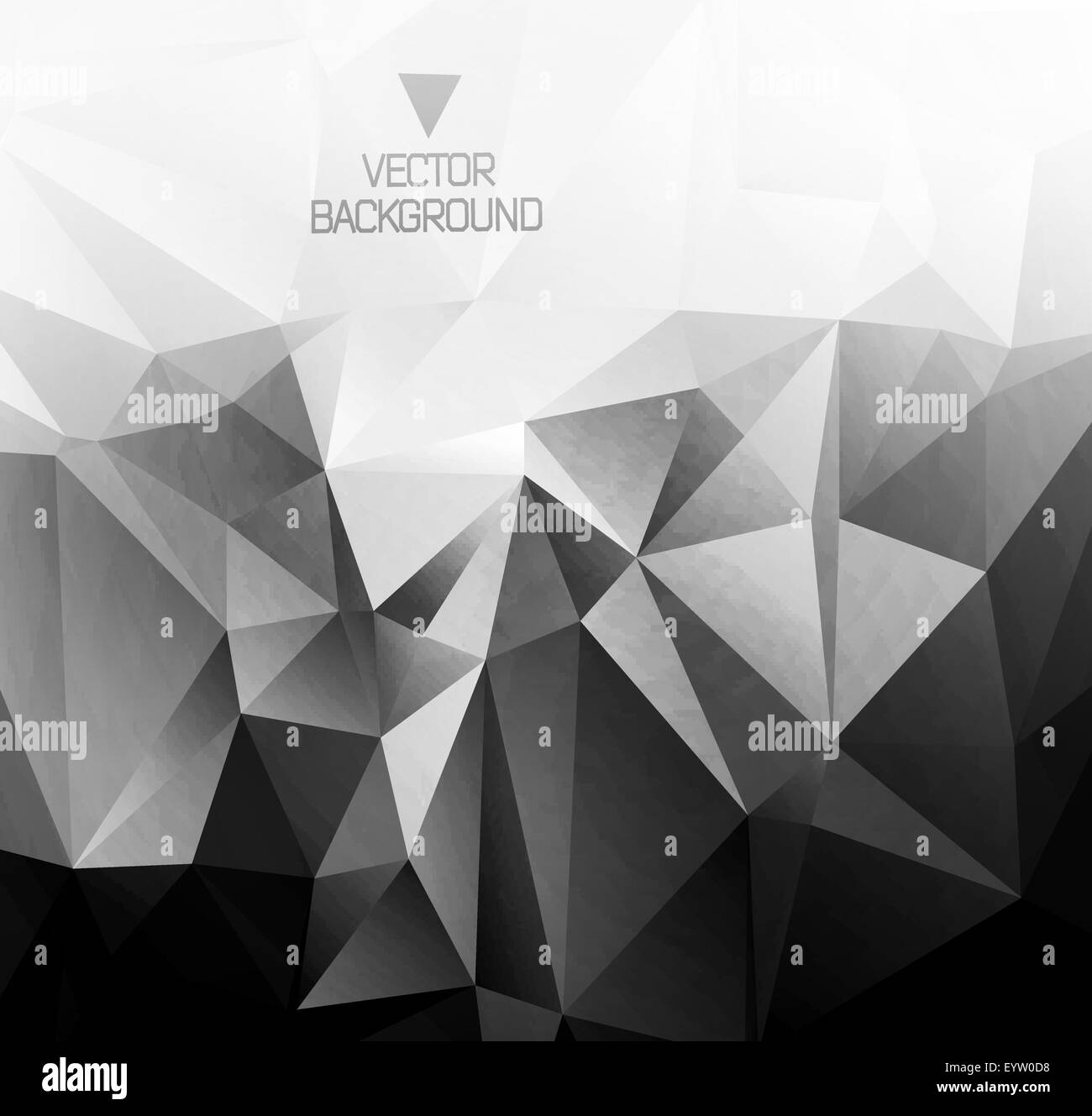 polygonal triangles and space background Stock Vector Image & Art - Alamy