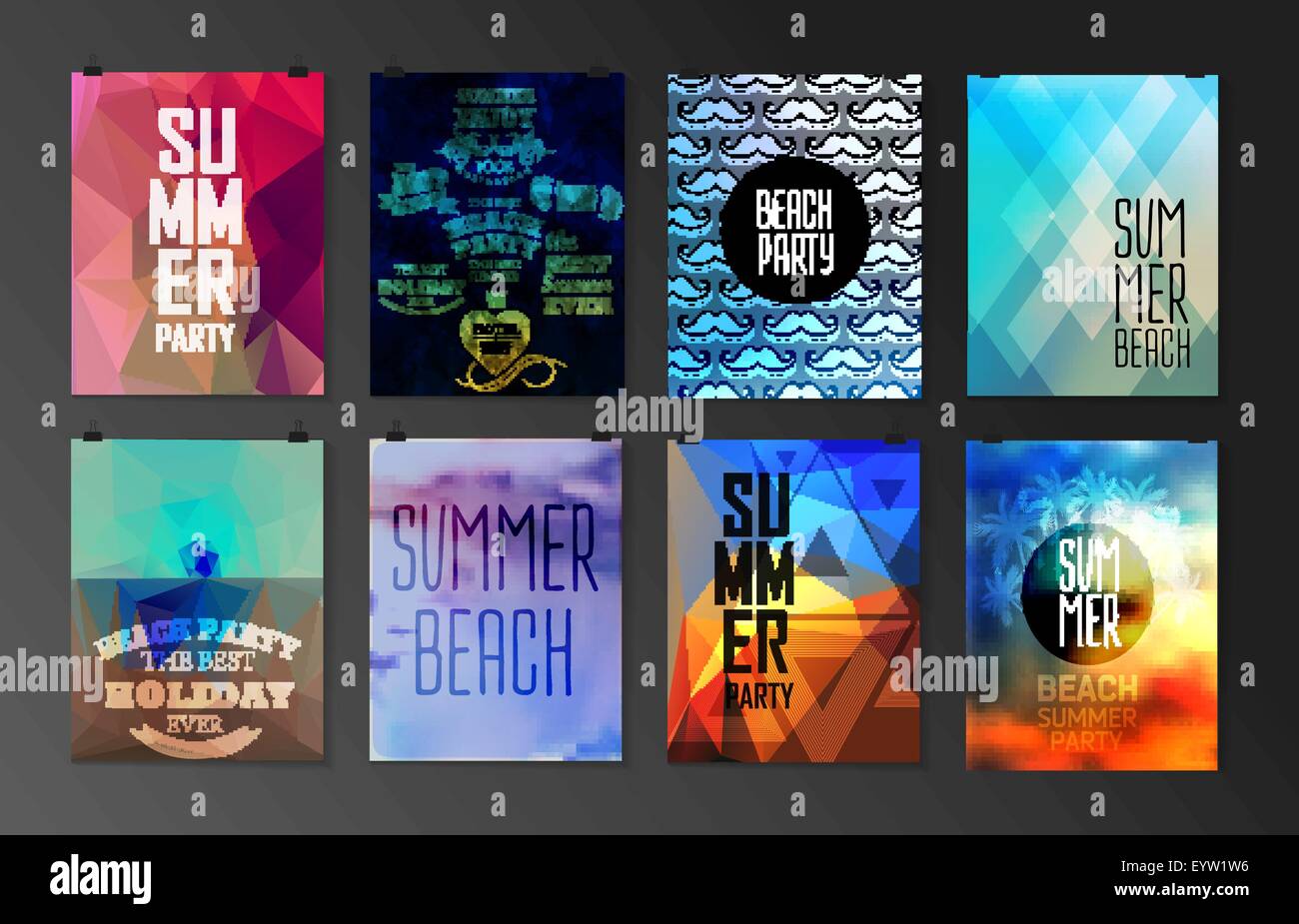 Typographical poster, retro design Stock Vector Image & Art - Alamy