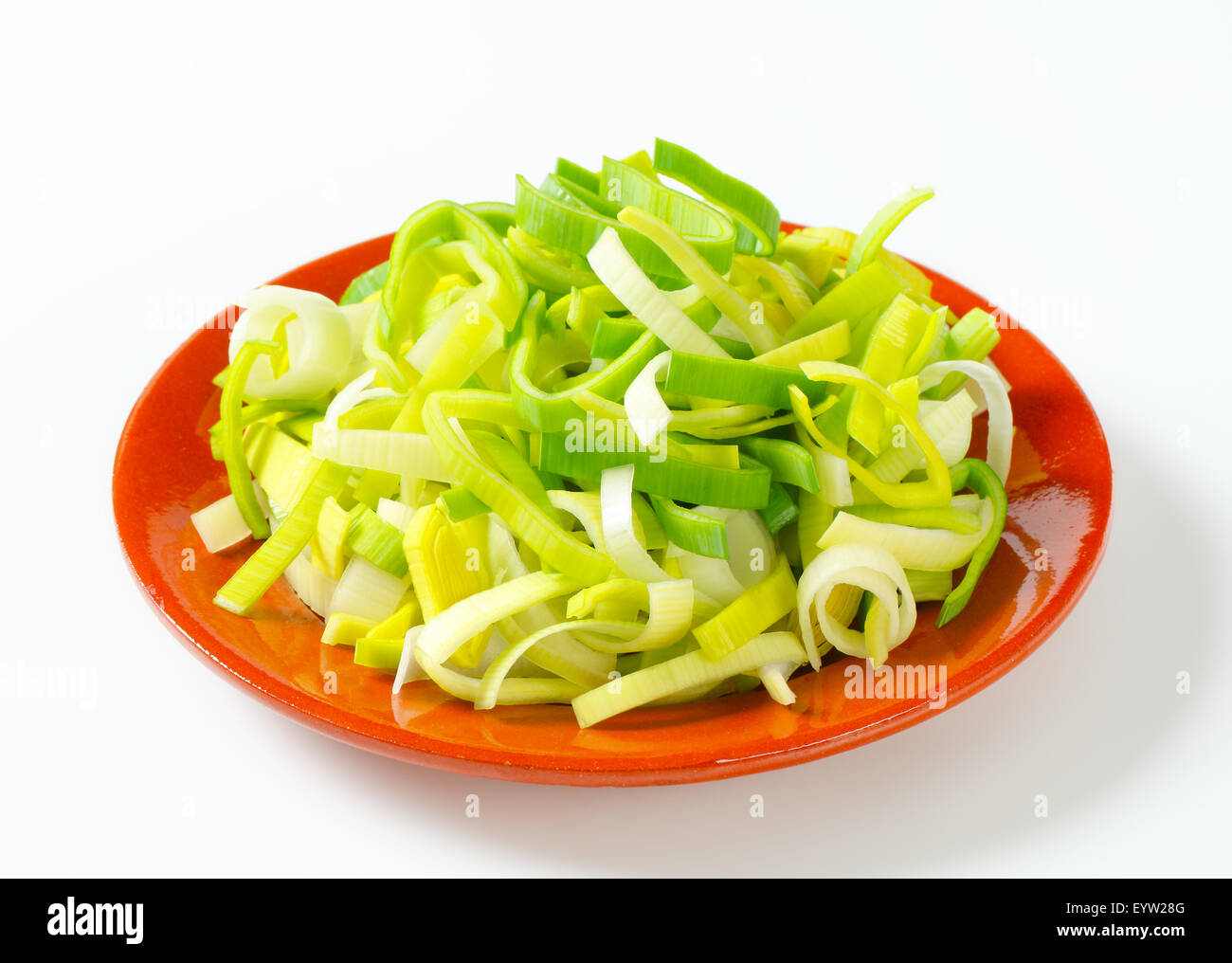Raw leek hi-res stock photography and images - Alamy