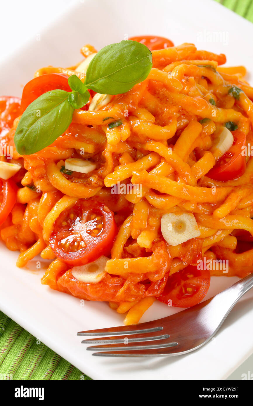 German spaetzle hi-res stock photography and images - Alamy