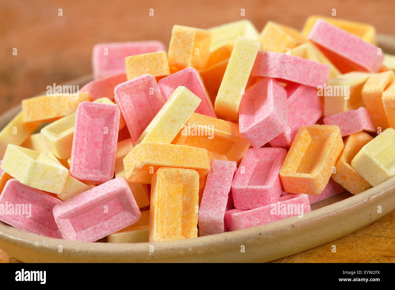 Pez fruit candy - assorted flavors Stock Photo - Alamy