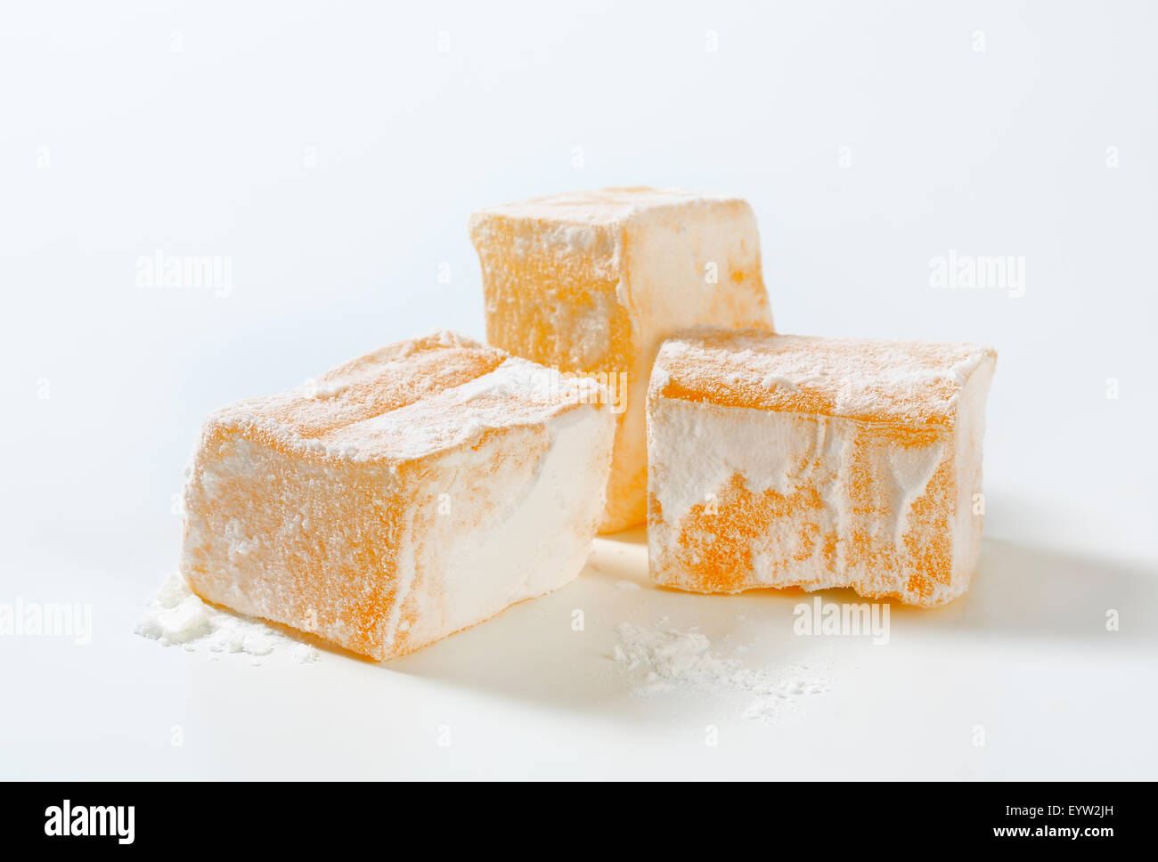 Greek loukoumi (Turkish delight) with delicious Mastic flavor Stock ...