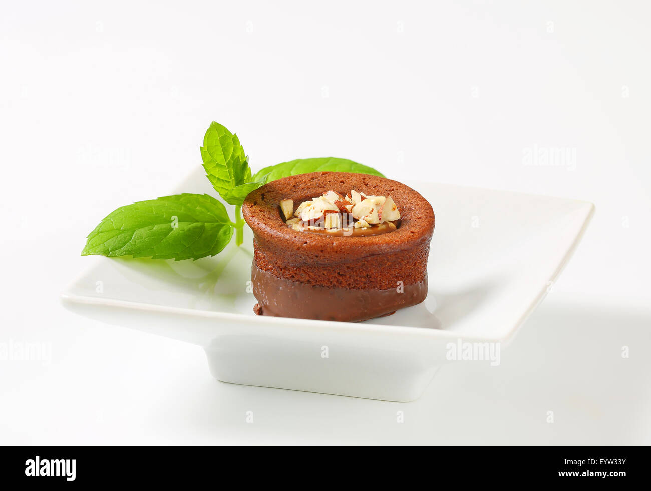 Hazelnut cream cake hi-res stock photography and images - Alamy