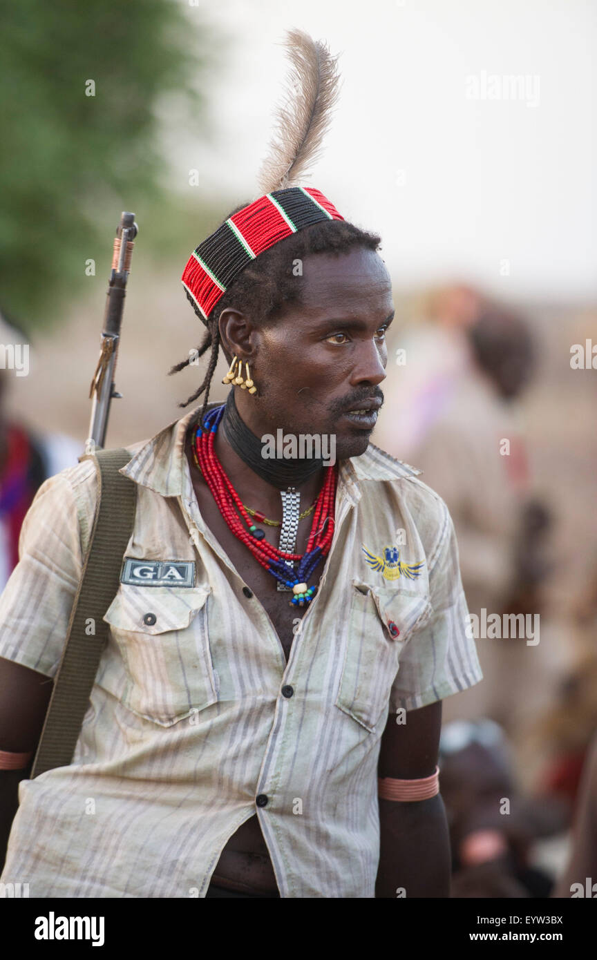 Hamer man, Turmi, South Omo Valley, Ethiopia Stock Photo - Alamy