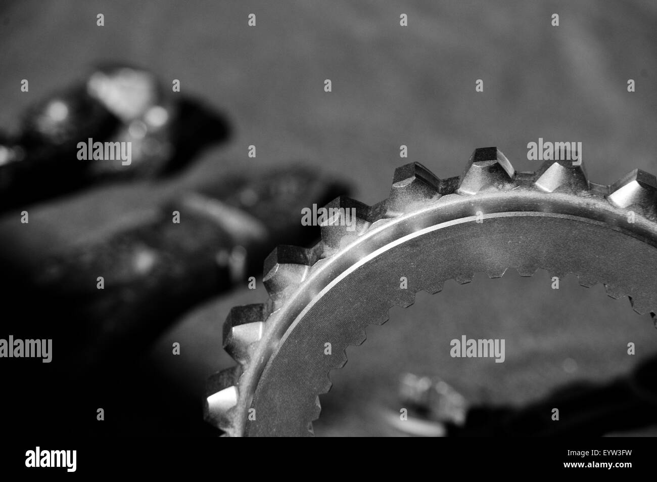 Wall of instruments Black and White Stock Photos & Images - Alamy