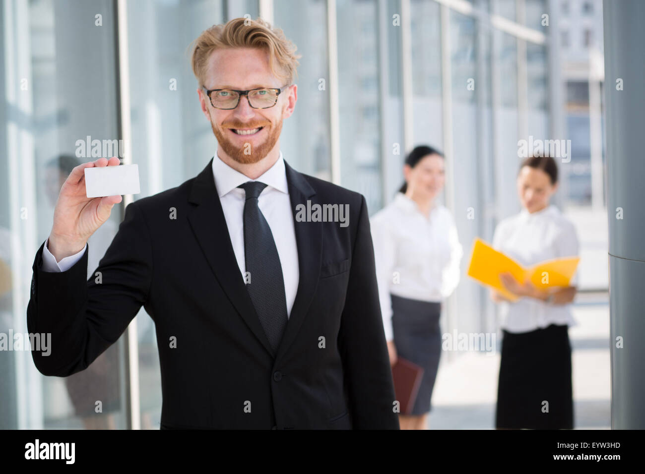 Businessman business card hi-res stock photography and images - Alamy