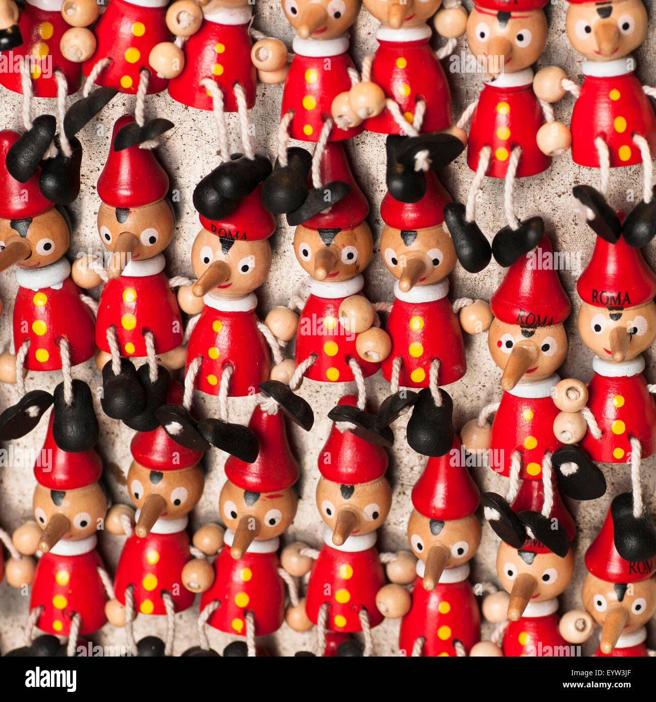 Pinocchio famous italian wooden puppet hi-res stock photography and ...