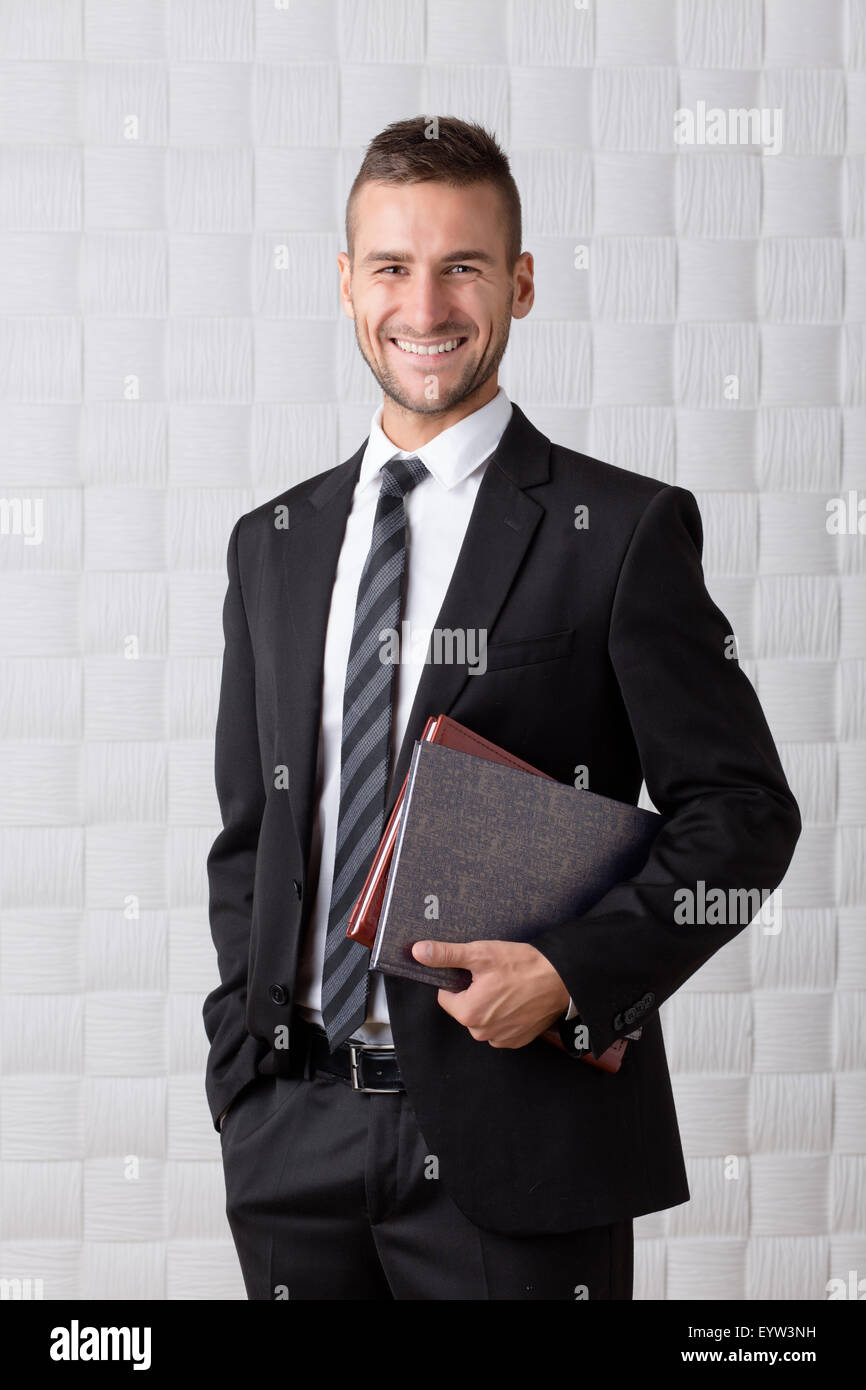 Adult male businessman pen hi-res stock photography and images - Alamy