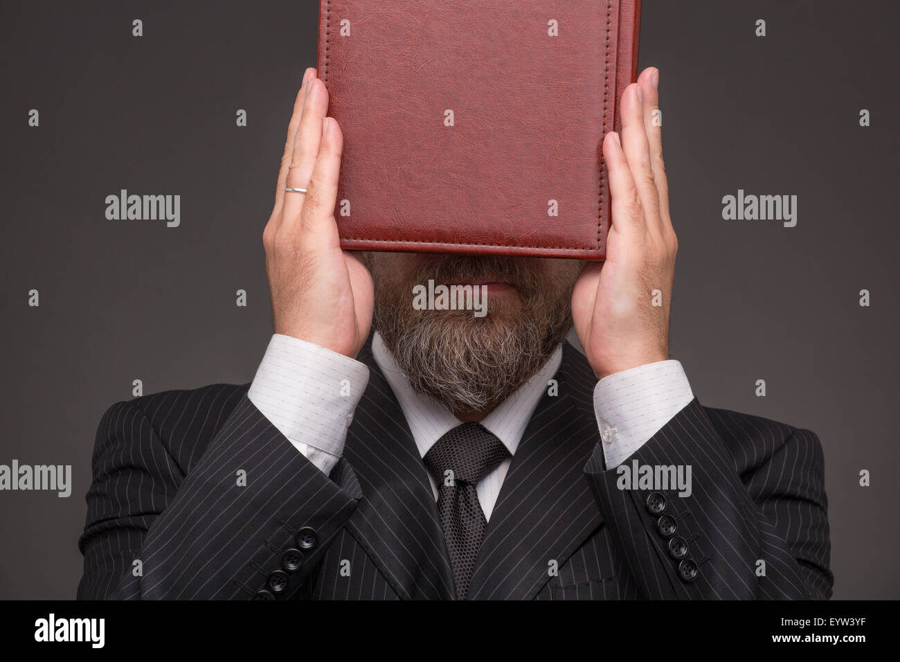 Hipster bearded businessman Stock Photo - Alamy
