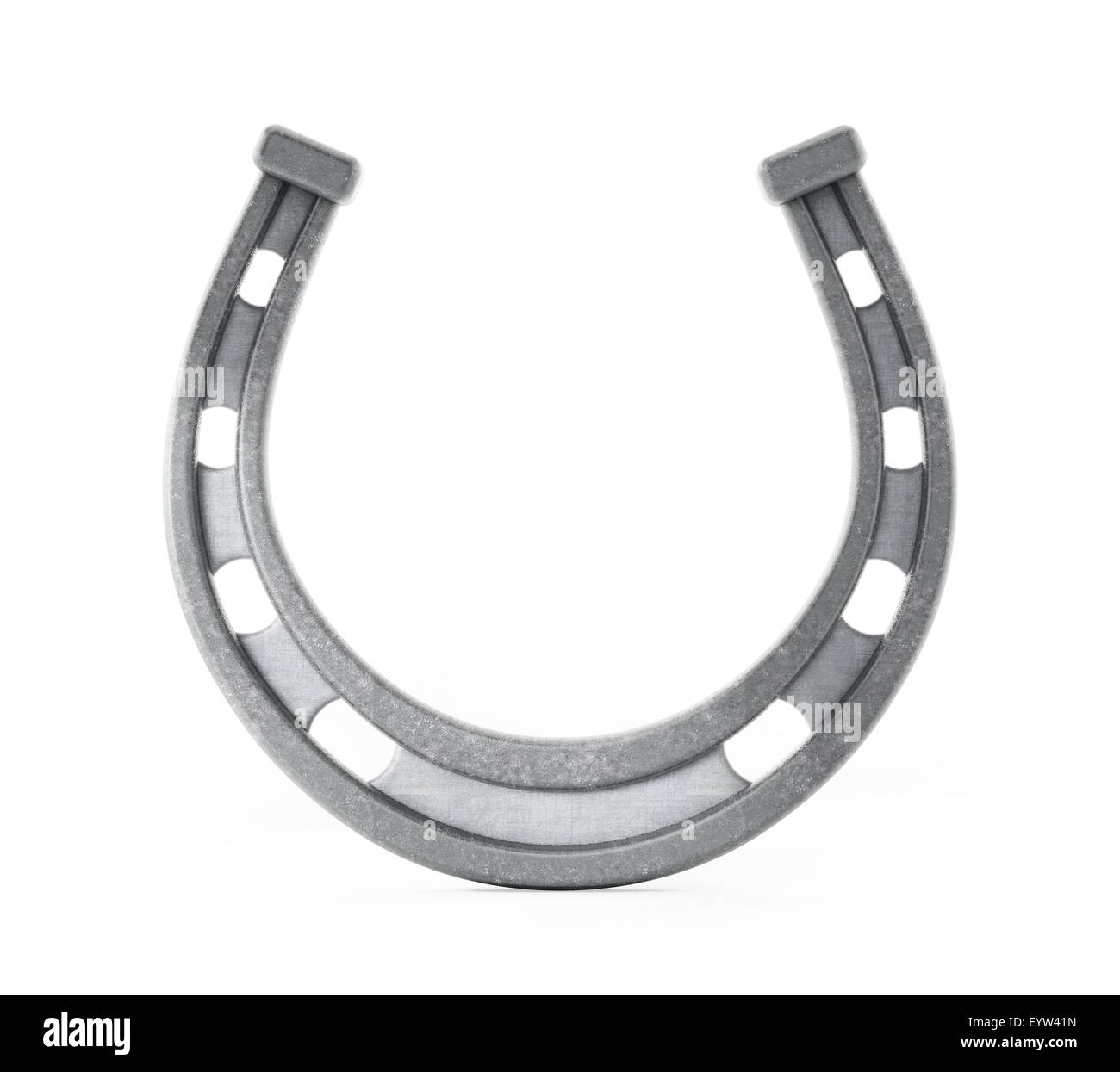 Horseshoe isolated on white background Stock Photo - Alamy