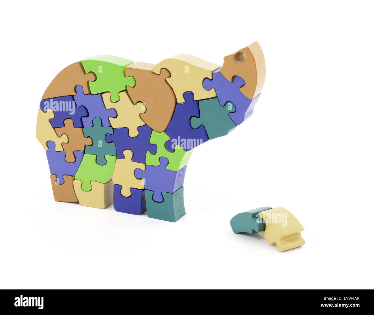 Elephant Puzzle Pieces High Resolution Stock Photography and Images - Alamy