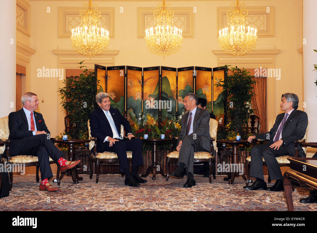 Singapore. 4th Aug, 2015. Singapore's Prime Minister Lee Hsien Loong ...