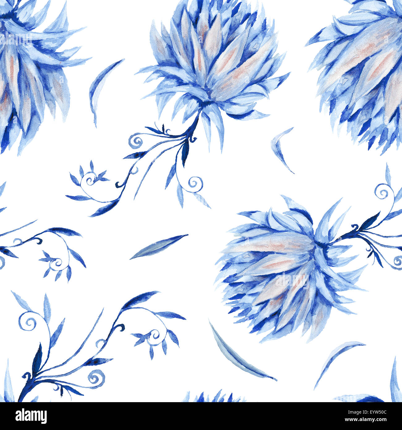 Blue Renaissance Background