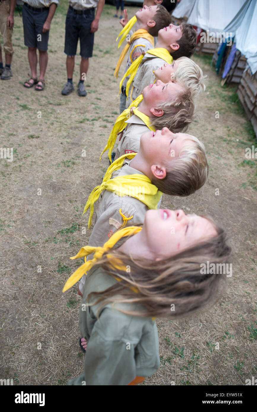 Scout scouting tent hi-res stock photography and images - Alamy