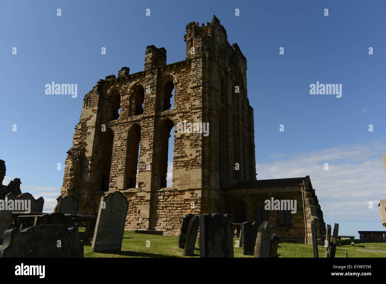 Tynemouth, Northumberland, UK, tynemouth priory and castle Stock Photo ...